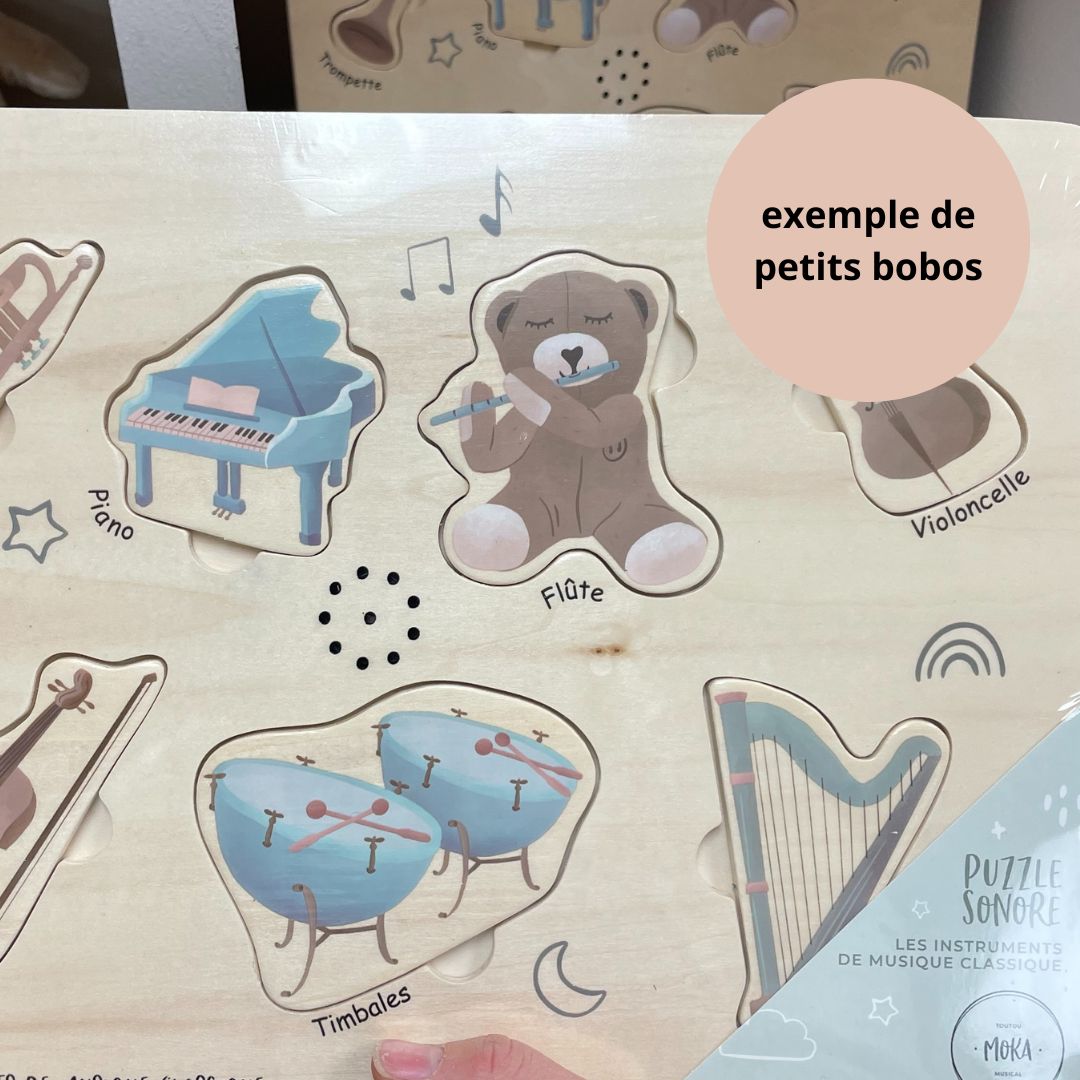 Puzzle musical - Les instruments de musique classique (légères imperfe ...